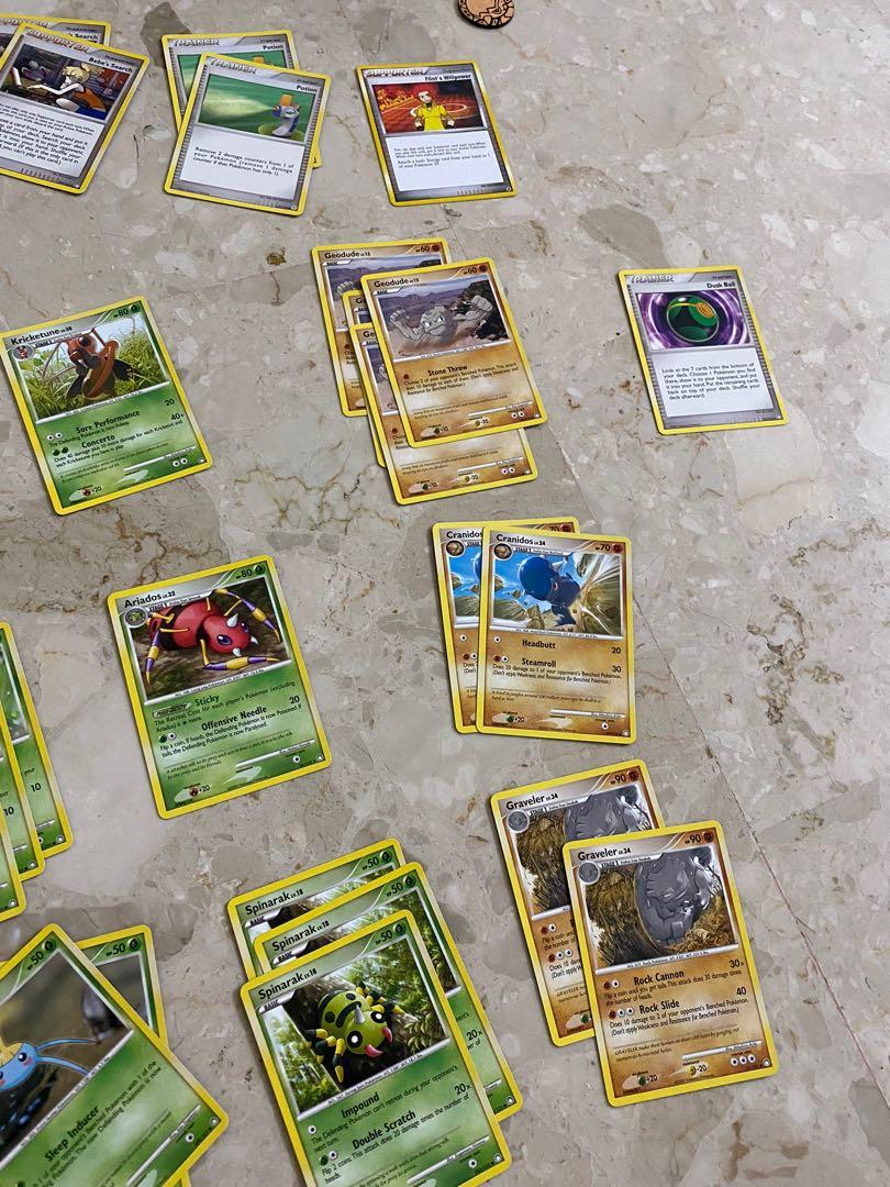 Pokemon cards Diamond and Pearl Mysterious Treasures- skull charge ...