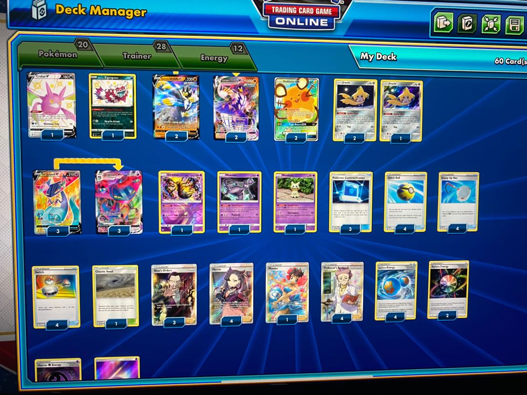 Pokémon TCG Online (PTCGO) game account, Video Gaming, Video Games ...
