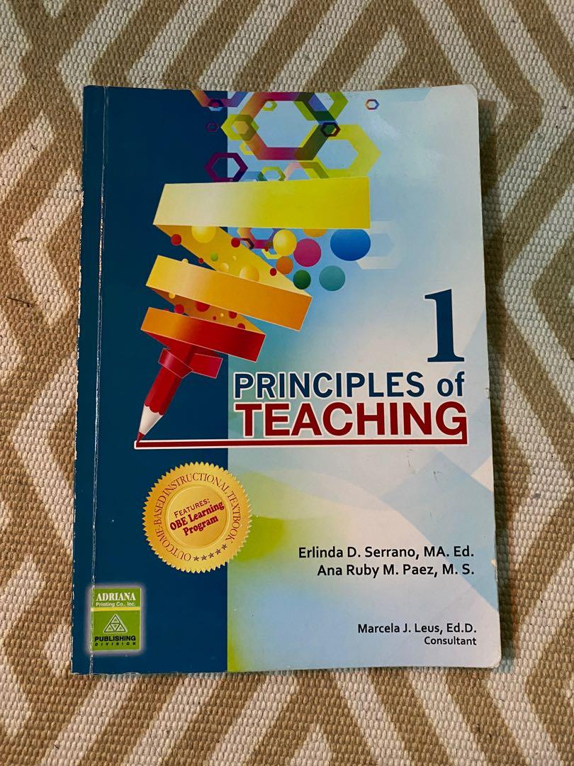 PRINCIPLES OF TEACHING 1, Hobbies & Toys, Books & Magazines, Textbooks ...