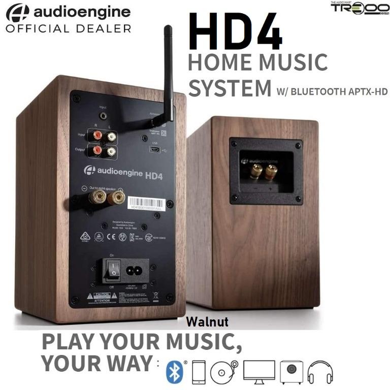 [Official]($20 Cashback!) Audioengine HD4 Wireless aptX-HD Bluetooth 5.0 Stereo Desktop ...
