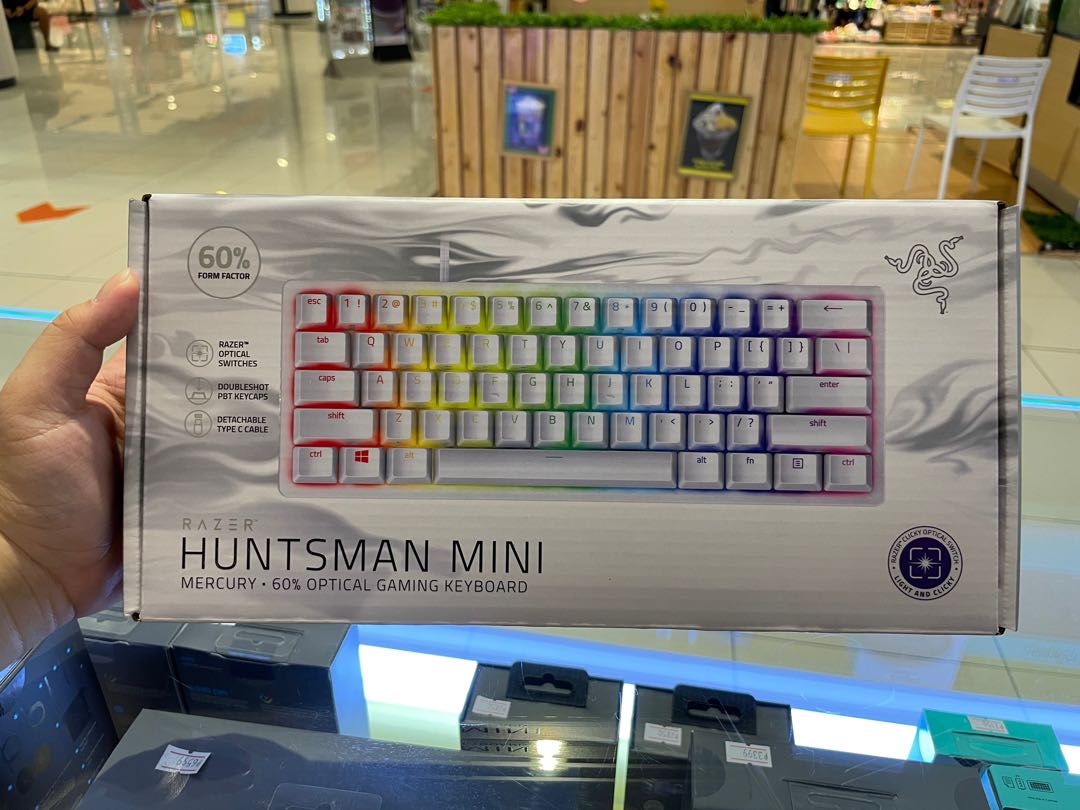 Razer Huntsman Mini - Mercury White, Computers & Tech, Parts ...