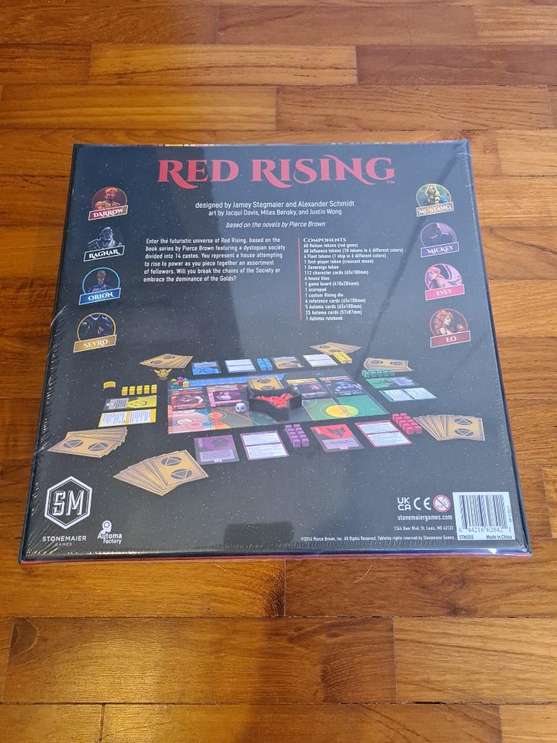 Red Rising Board Game Original, Hobbies & Toys, Toys & Games on Carousell