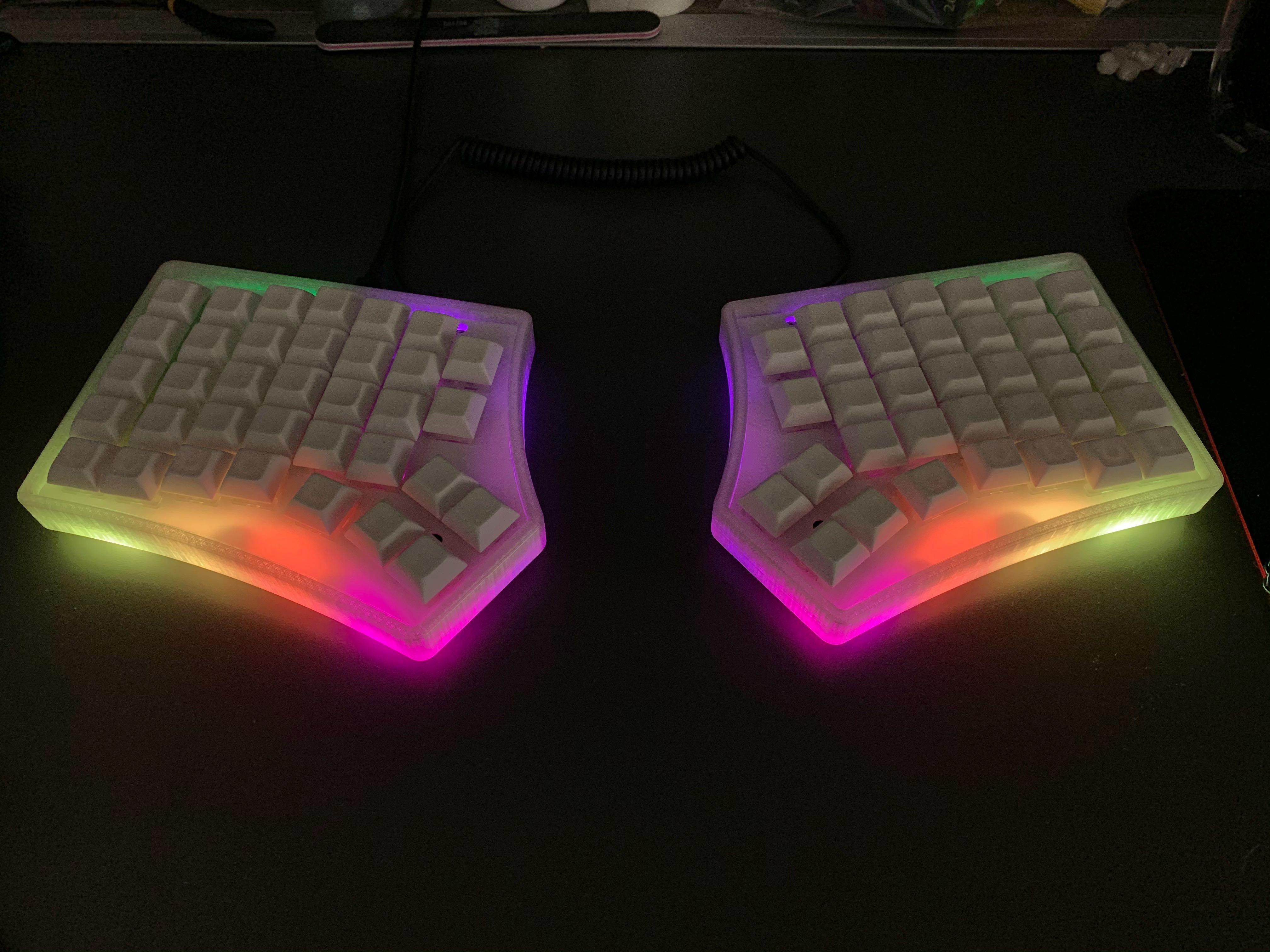 Redox Ergonomic Split Mechanical Keyboard DIY Kit, Computers & Tech ...