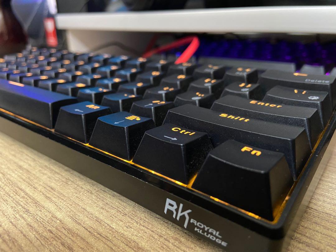 Royal Kludge RK61 Brown switch 60% Lit, Computers & Tech, Parts ...