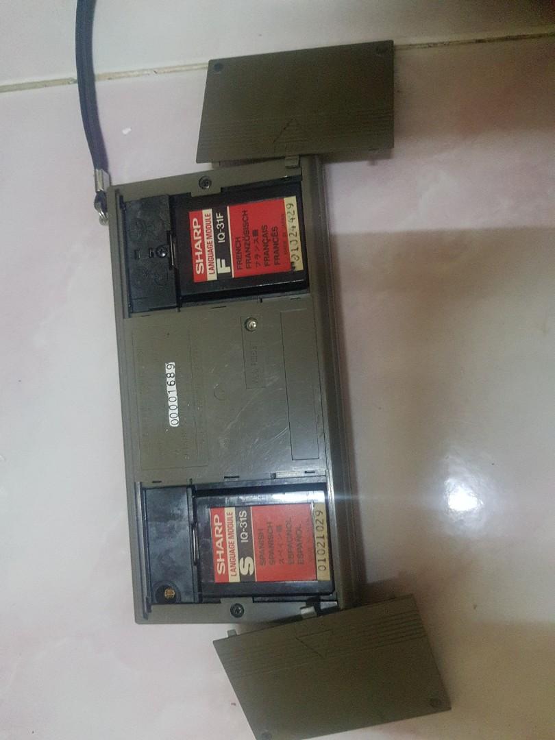 SHARP IQ 3100 ELECTRONIC TRANSLATOR, Computers & Tech, Parts ...