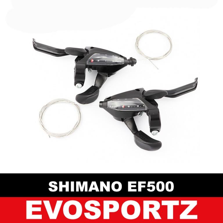 Shimano EF500 Speed Shifter Set | Bicycle Gear Shifter Lever | Bike ...