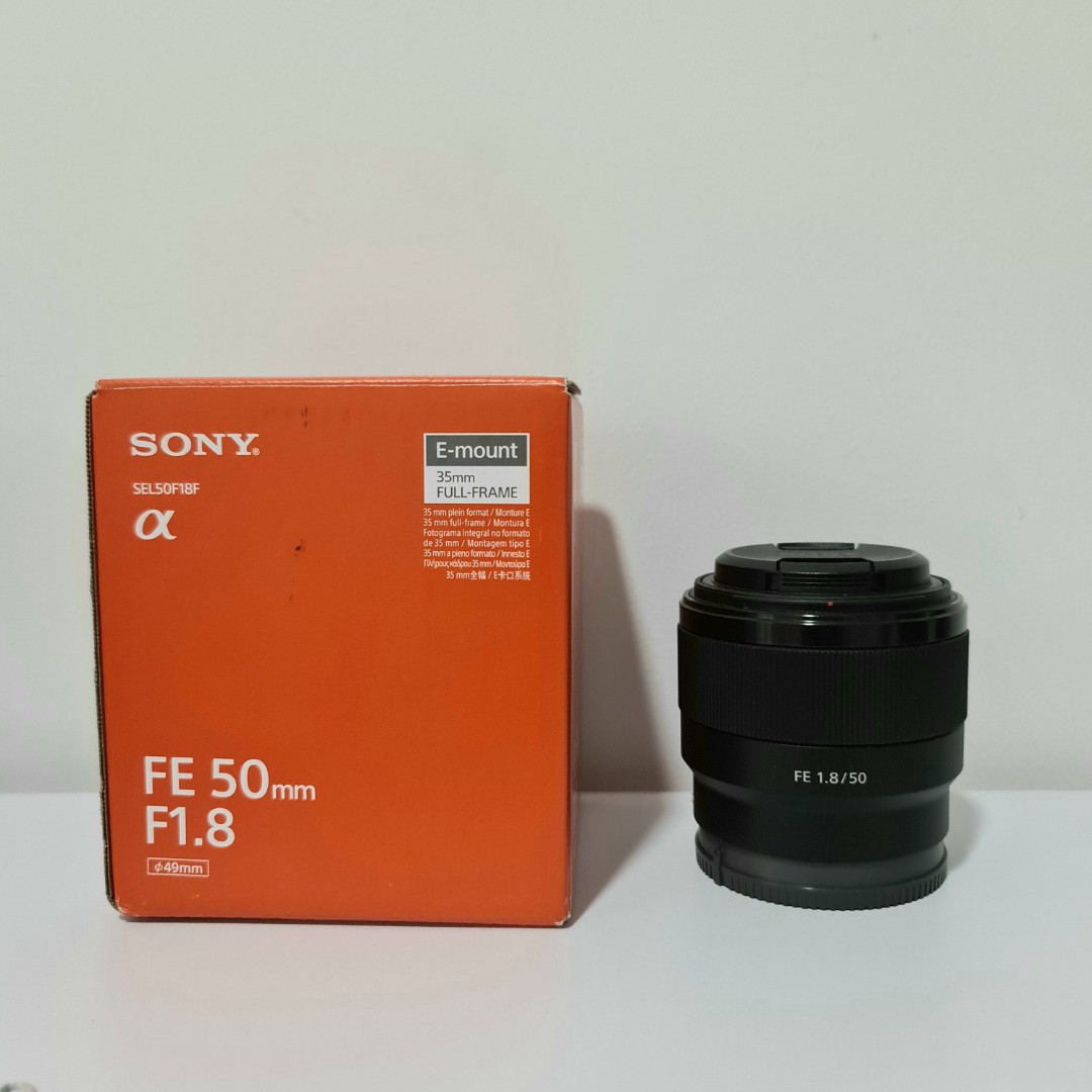 Sony 50mm F1.8 (SEL50F18F), Photography, Lens & Kits on Carousell