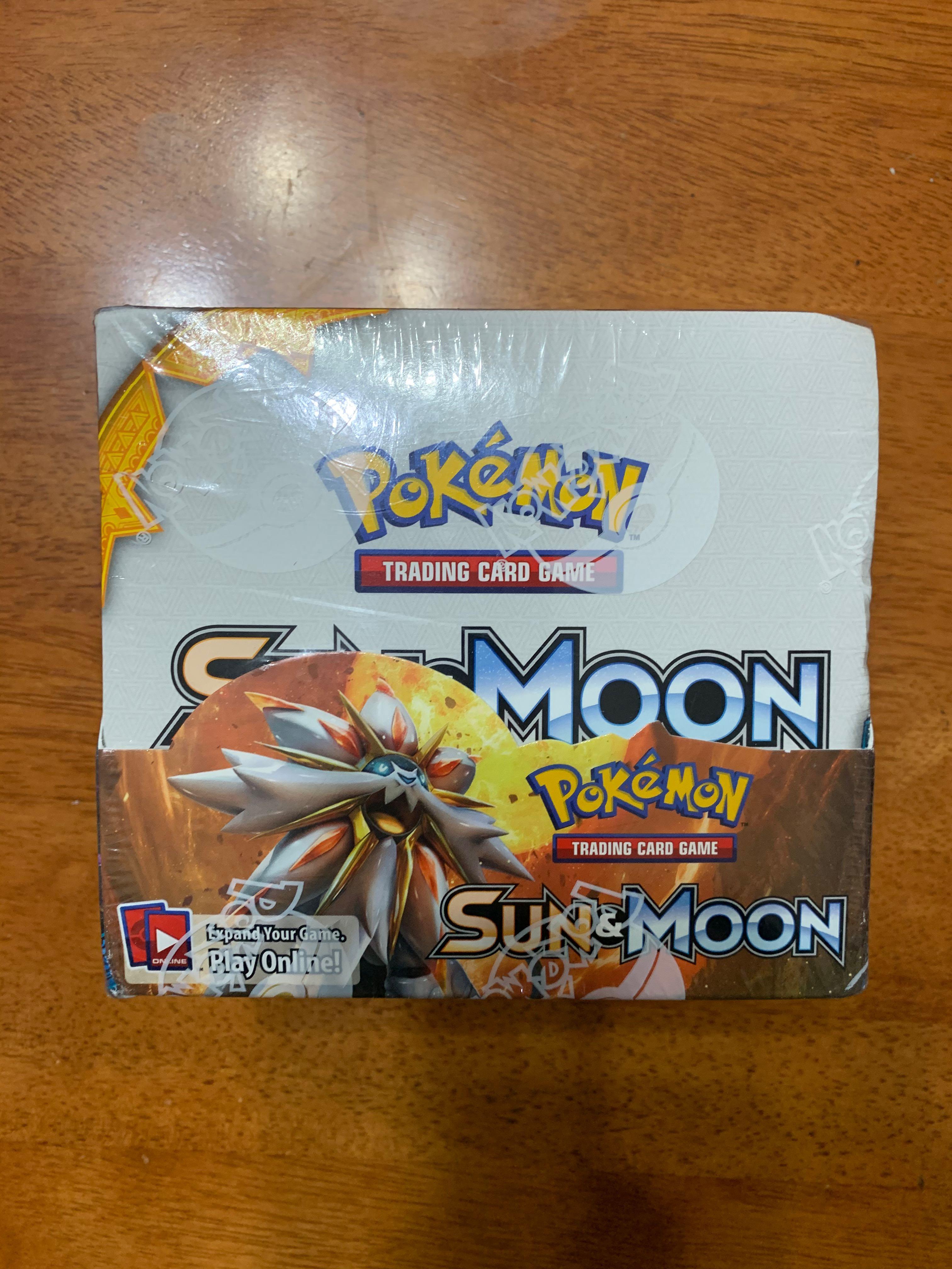 Sun & Moon base set Booster Box (Pokemon), Hobbies & Toys, Toys & Games ...