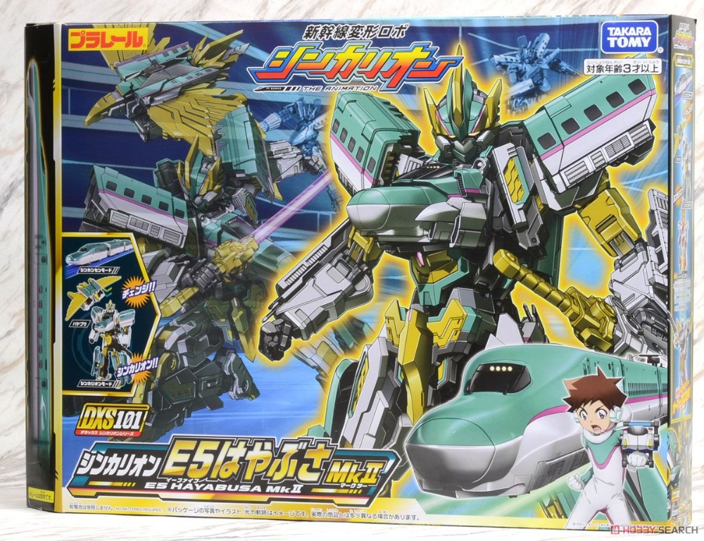 [預訂2209] Takara Tomy - Shinkansen Henkei Robo Shinkalion DXS101 E5 Hayabusa MKII 新幹線戰士 隼號 Mark ...