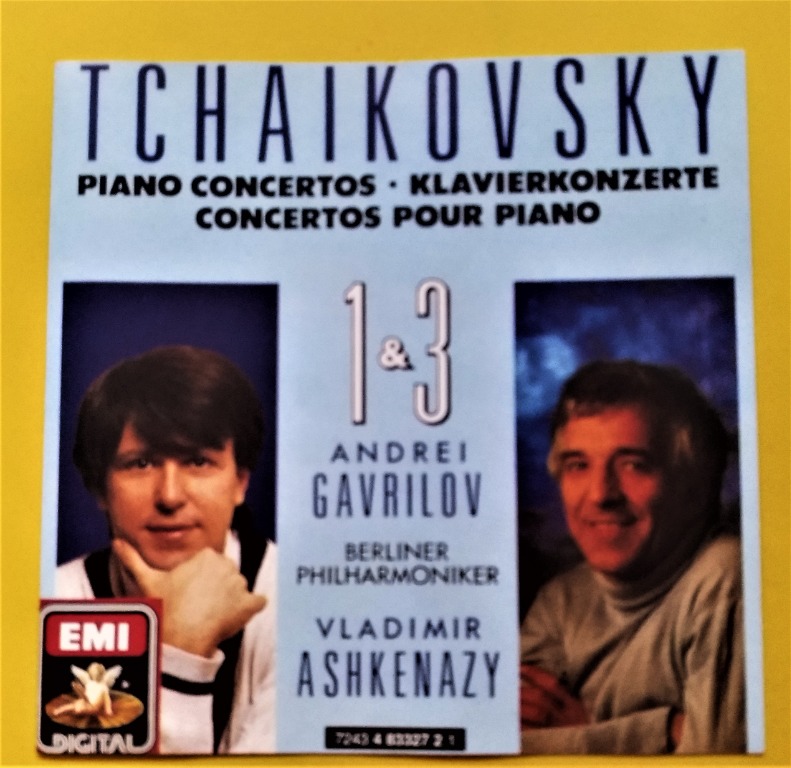TCHAIKOVSKY - Piano Concertos 1 & 3 - Andrei GAVRILOV / Vladimir ASHKENAZY, 興趣及遊戲, 收藏品及紀念品, 明星周邊 ...