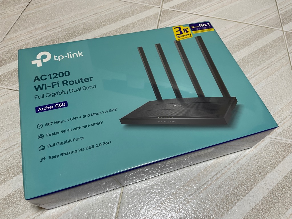 [全新]TP-LINK AC1200 Wi-Fi Router Archer C6U 路由器, 電腦＆科技, 電腦周邊及配件, Wifi及上網 ...