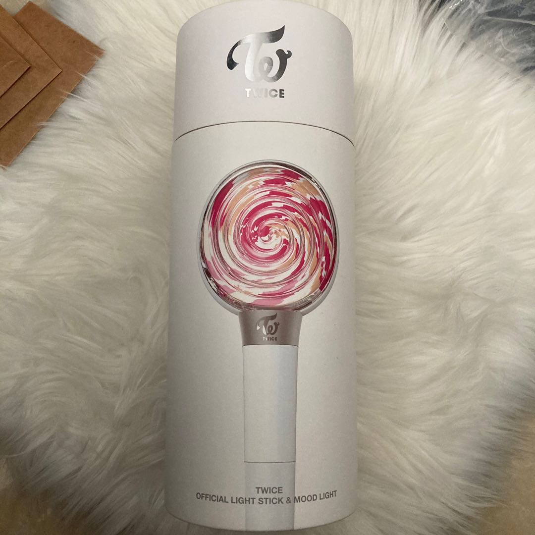 TWICE Lightstick Candy Bong V1 Version 1, Hobbies & Toys, Memorabilia ...