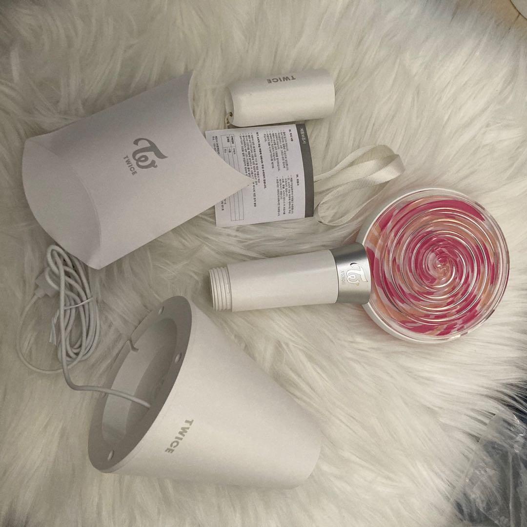 TWICE Lightstick Candy Bong V1 Version 1, Hobbies & Toys, Memorabilia ...