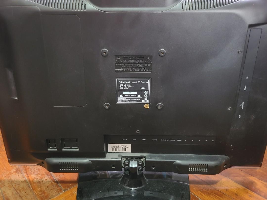 Viewsonic VT242-LED Monitor 23.6吋 顯示器, 電腦＆科技, 電腦周邊及配件, 電子屏幕 - Carousell