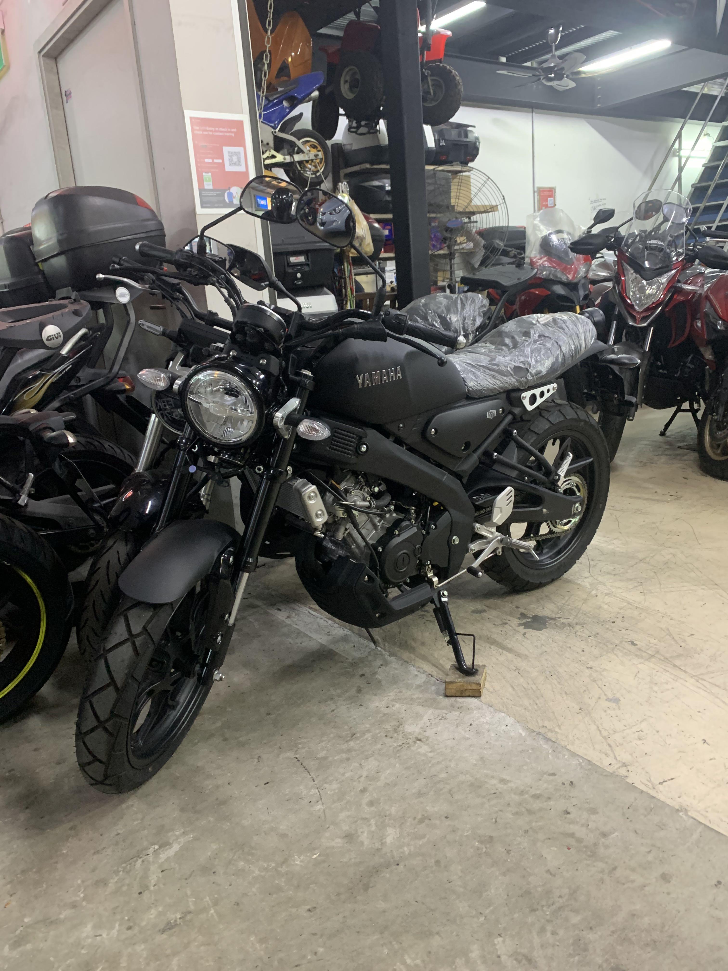 Yamaha xsr 155, Motorcycles, Motorcycles for Sale, Class 2B on Carousell