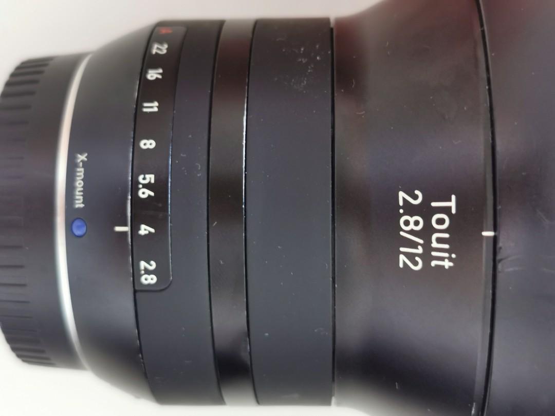 Zeiss Touit 12mm (Fujifilm x mount), Photography, Lens & Kits on Carousell