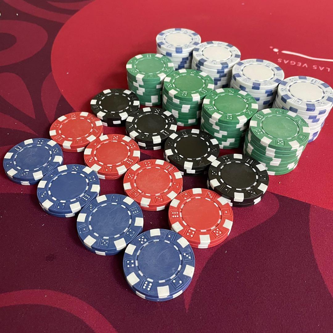 100 PCs Mahjong Chip Set Poker Chip Set Mahjong Coin Mahjong Token ...