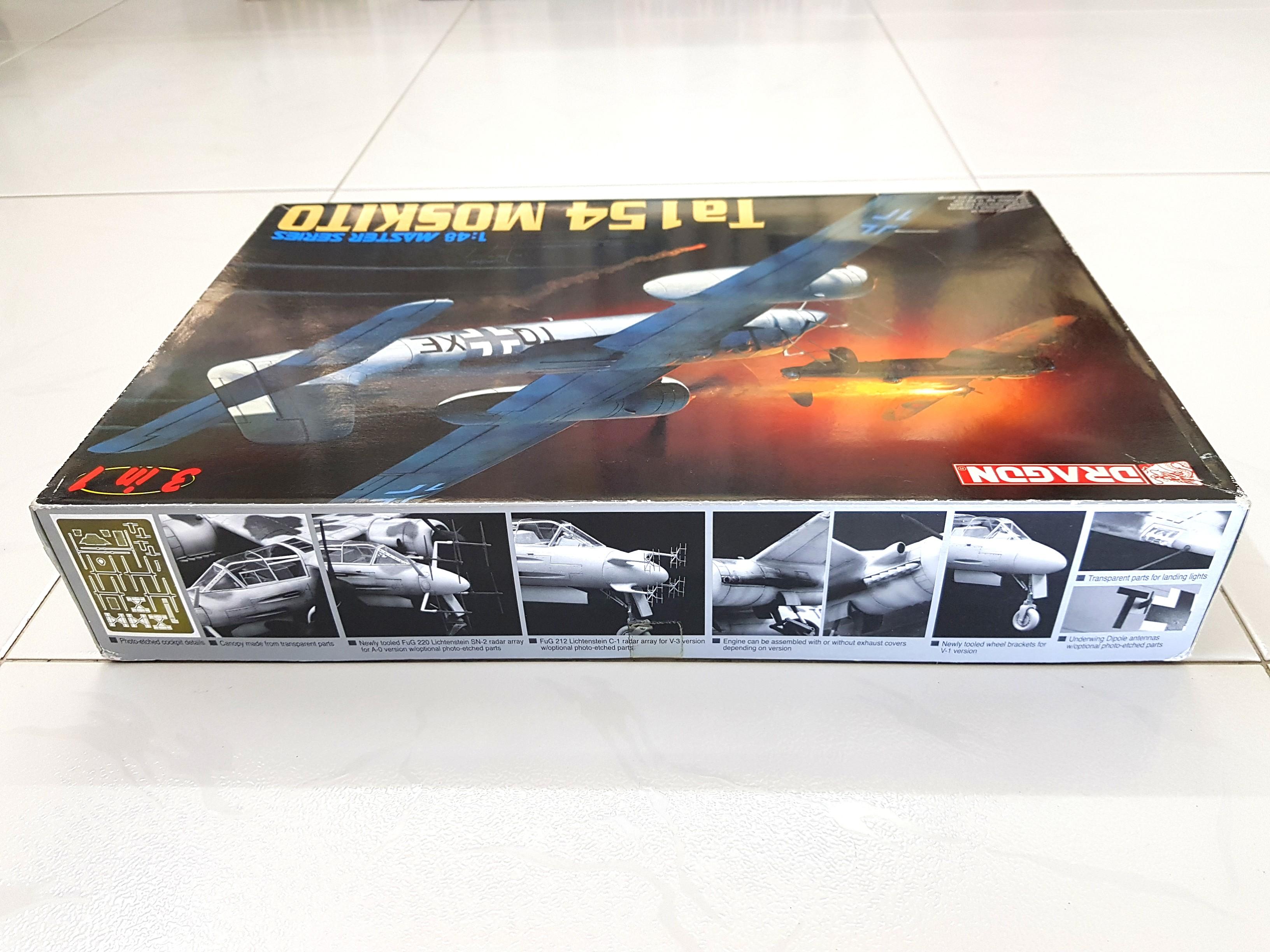 1/48 #5522 Dragon Master Series German Fighter Focke Wulf Ta-154 ...