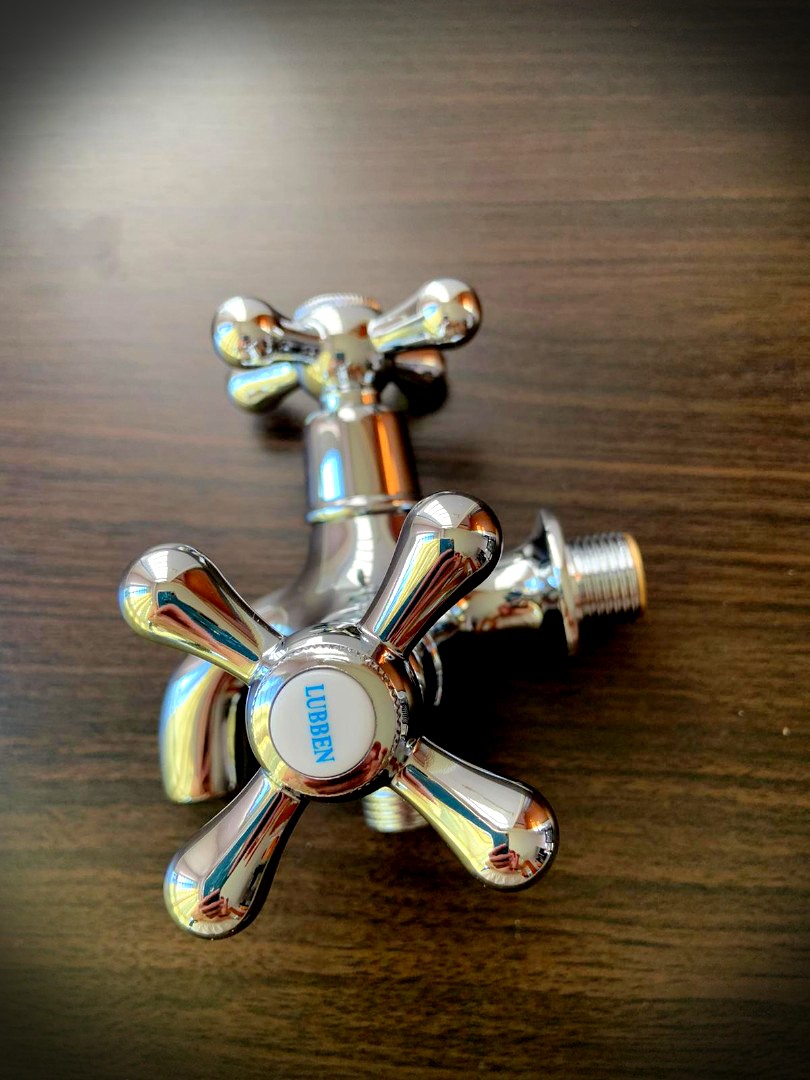 2 way lubben water tap, Furniture & Home Living, Bathroom & Kitchen ...