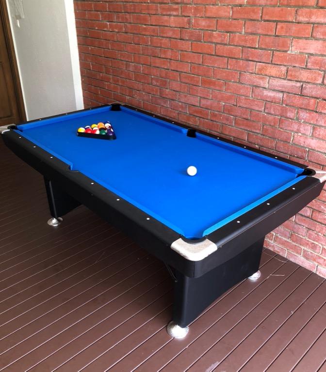 7ft Foldable Pool Table on Carousell