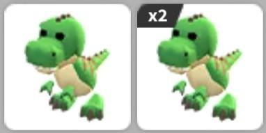 ( Cheap / FPFS ) Roblox Adopt Me Normal Neon Fly Ride T Rex, Video ...