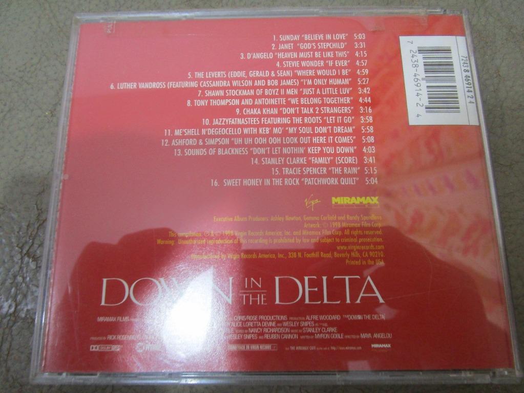 [推介] Down in the Delta OST 美版 黑人音樂 Luther Vandross , D'Angelo , Janet ...