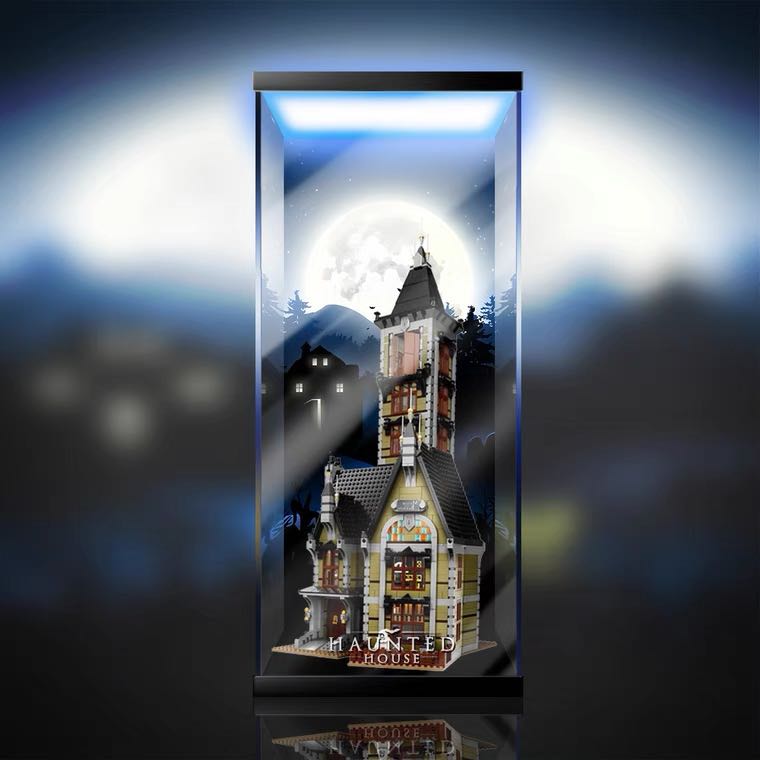 LEGO 10273 haunted house led light with sound effect and acrylic ...