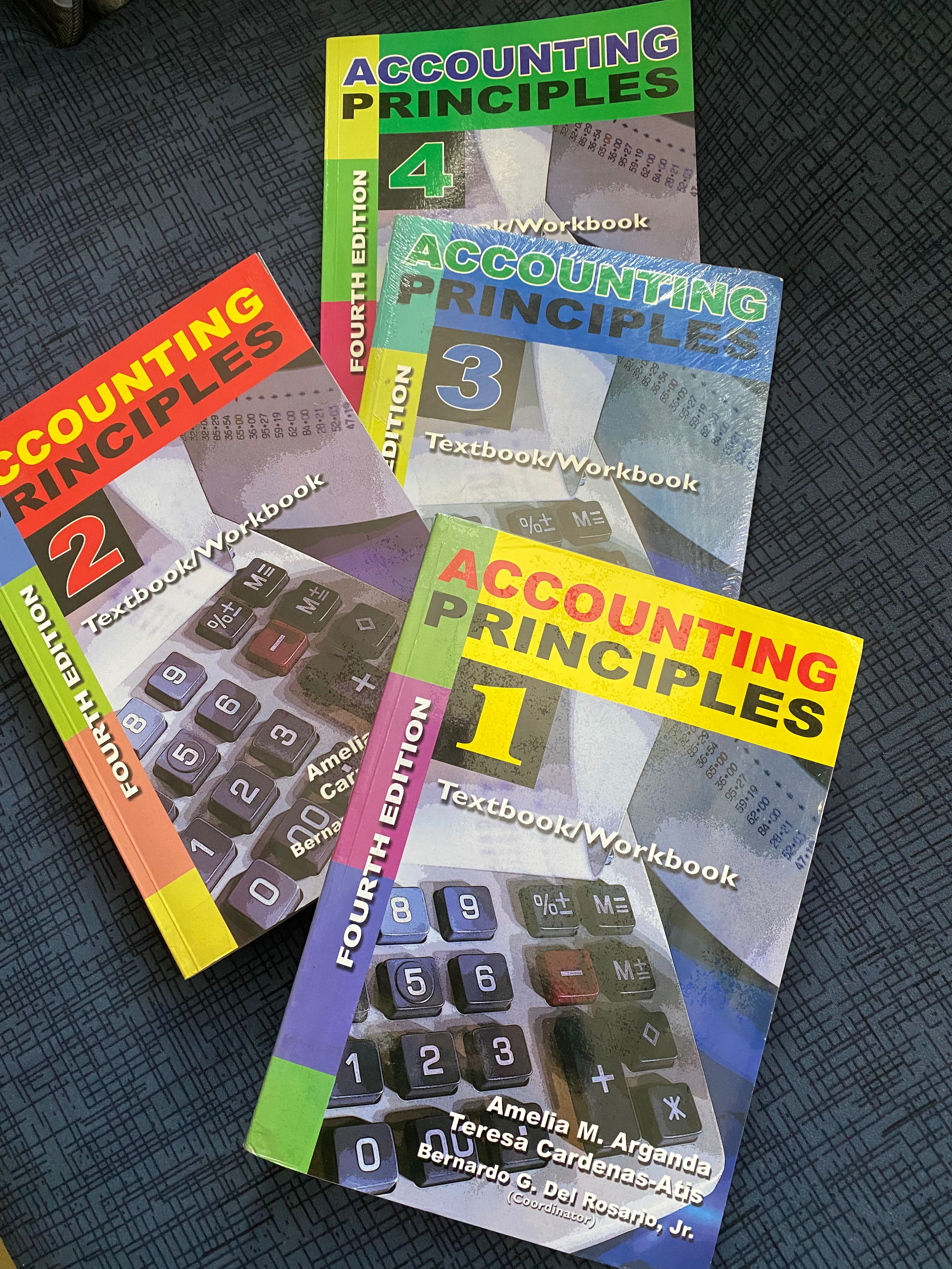 Accounting Principles Fourth Edition, Hobbies & Toys, Books & Magazines ...
