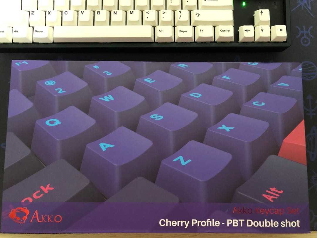 Akko Neon Keycaps Set, Computers & Tech, Parts & Accessories, Computer ...