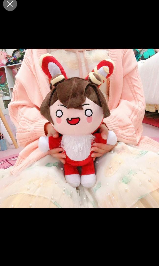 Ambers' Baron bunny/ Genshin impact amber explosive bunny plushie ...