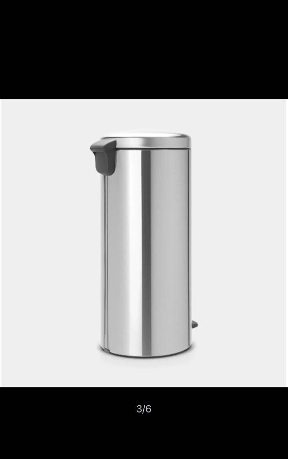 Brabantia 30L Steel Bin - Fantastic Condition, Furniture & Home Living ...