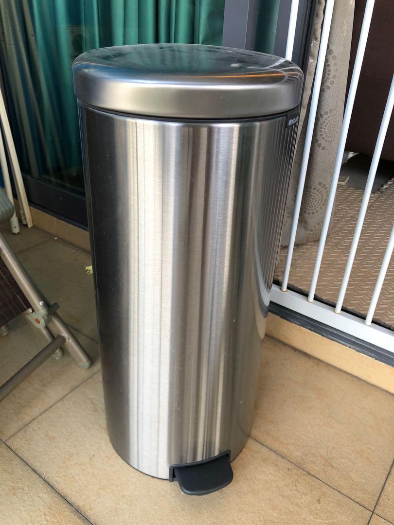 Brabantia 30L Steel Bin - Fantastic Condition, Furniture & Home Living ...
