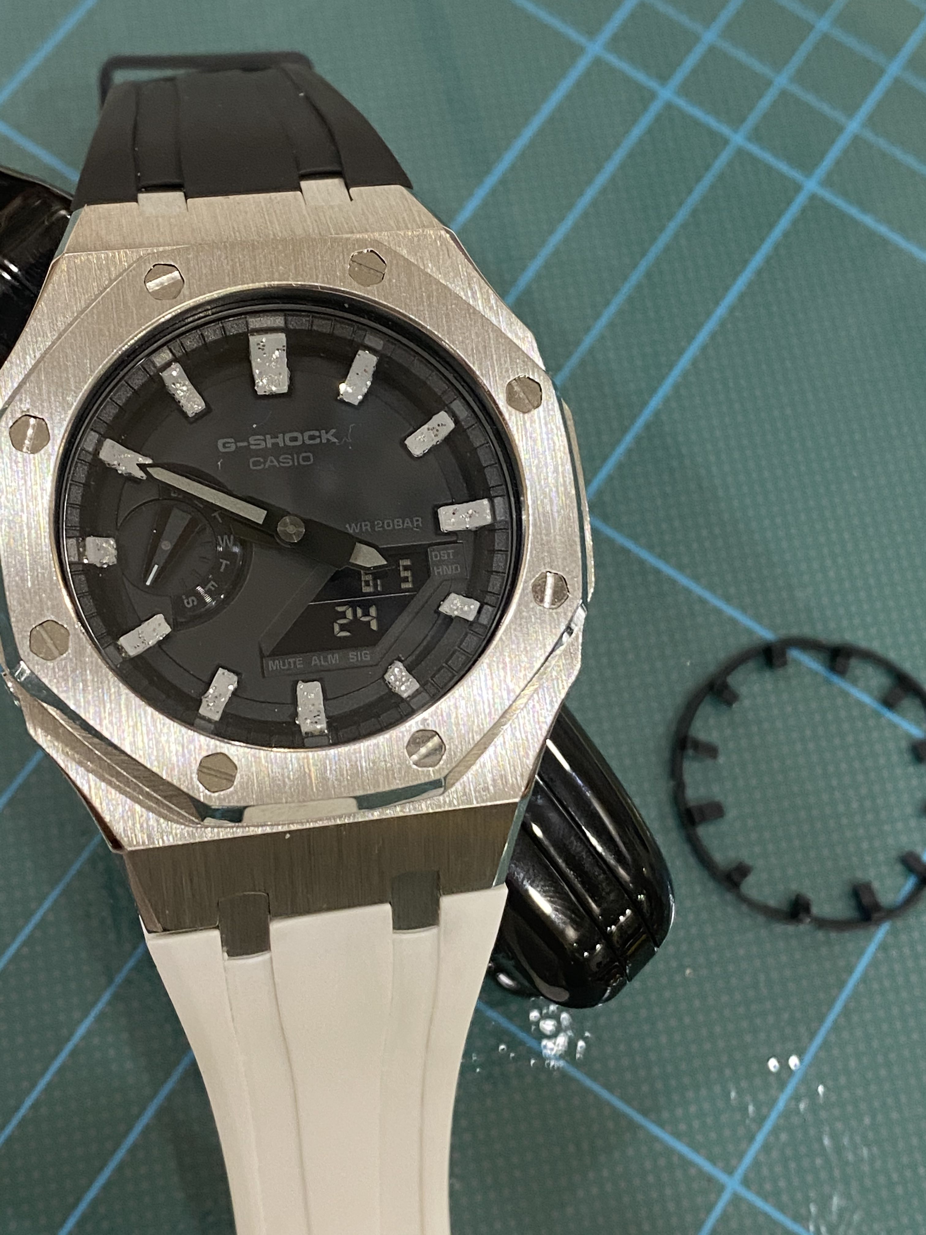 Casio gshock ga2100 ga2110 Lume and glitter index, Men's Fashion ...