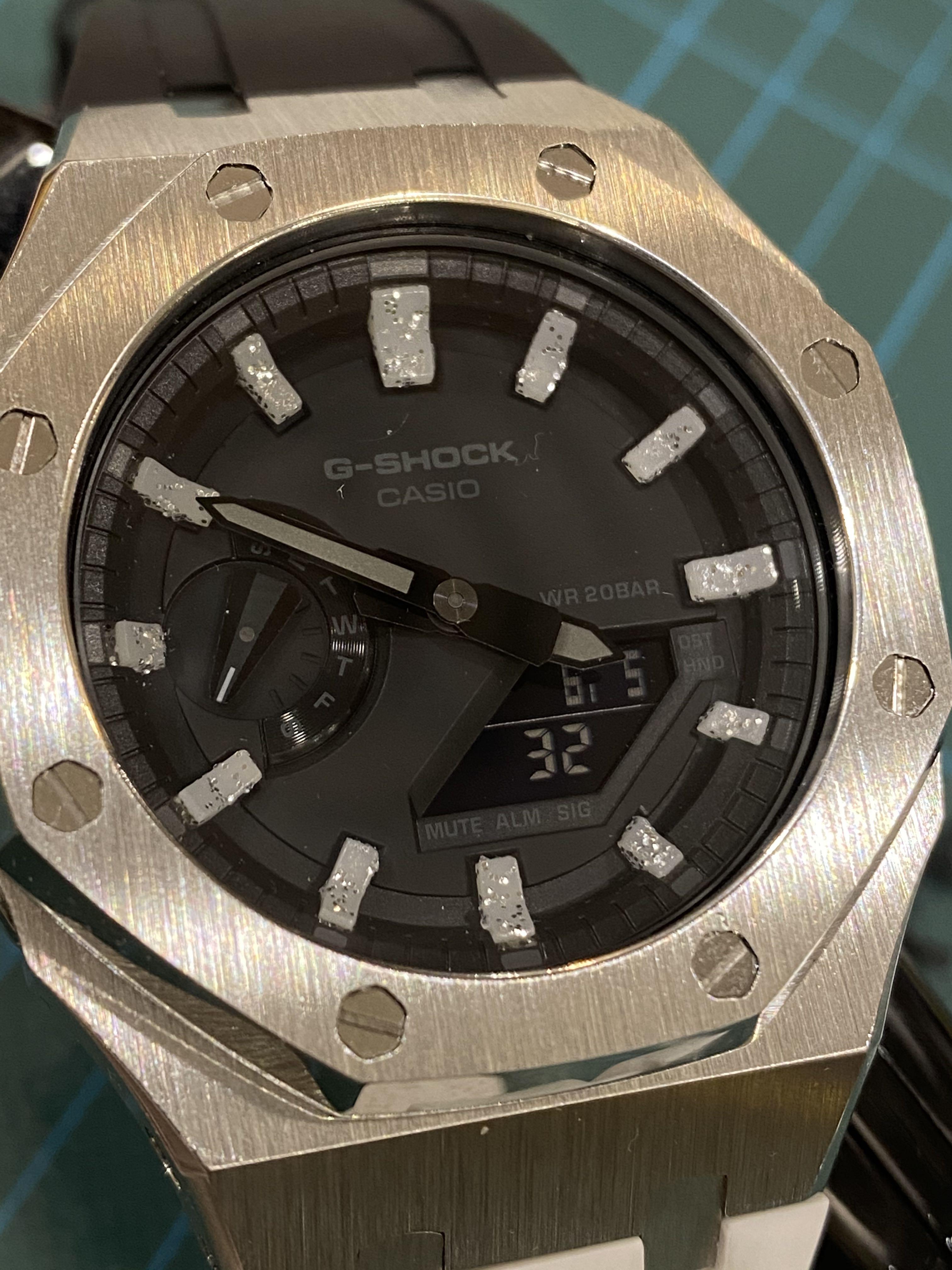 Casio gshock ga2100 ga2110 Lume and glitter index, Men's Fashion ...