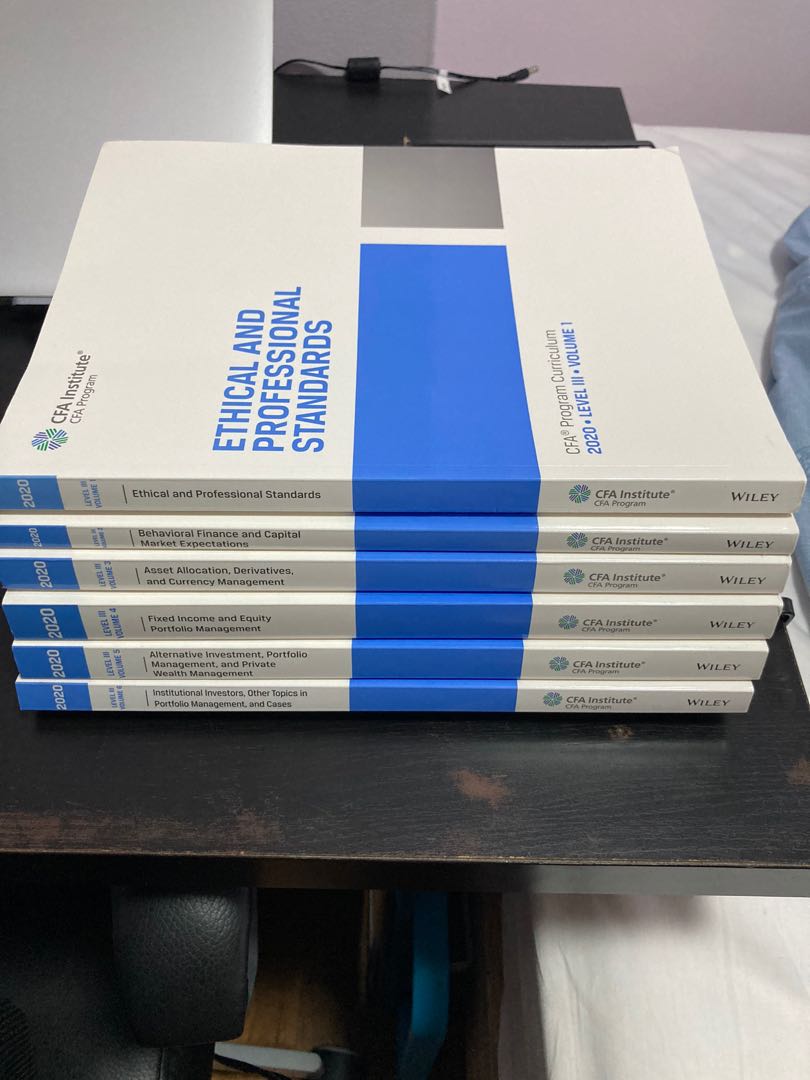 CFA Level 3 - 2020 / 2021 Textbook, Hobbies & Toys, Books & Magazines ...
