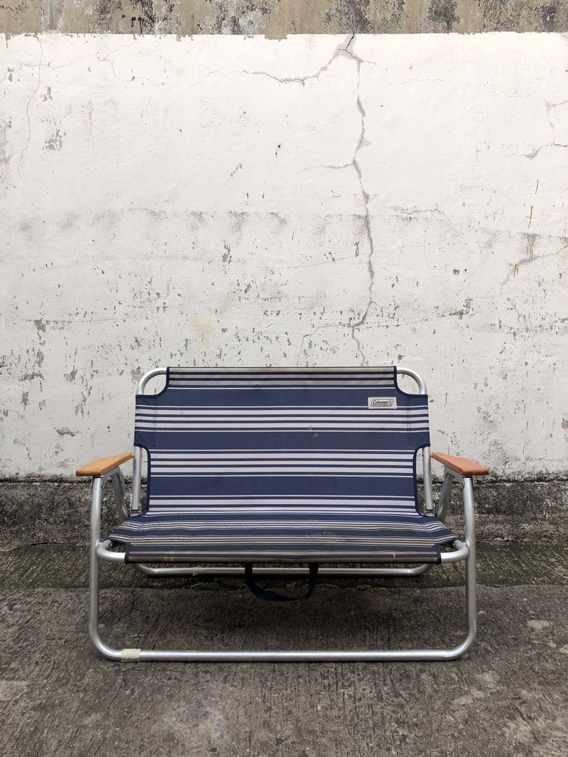 Coleman folding camping bench, Furniture & Home Living, Furniture ...