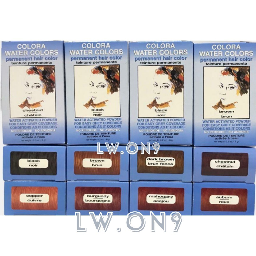 COLORA WATER COLORS PERMANENT HAIR COLOR, Beauty & Personal Care, Hair ...