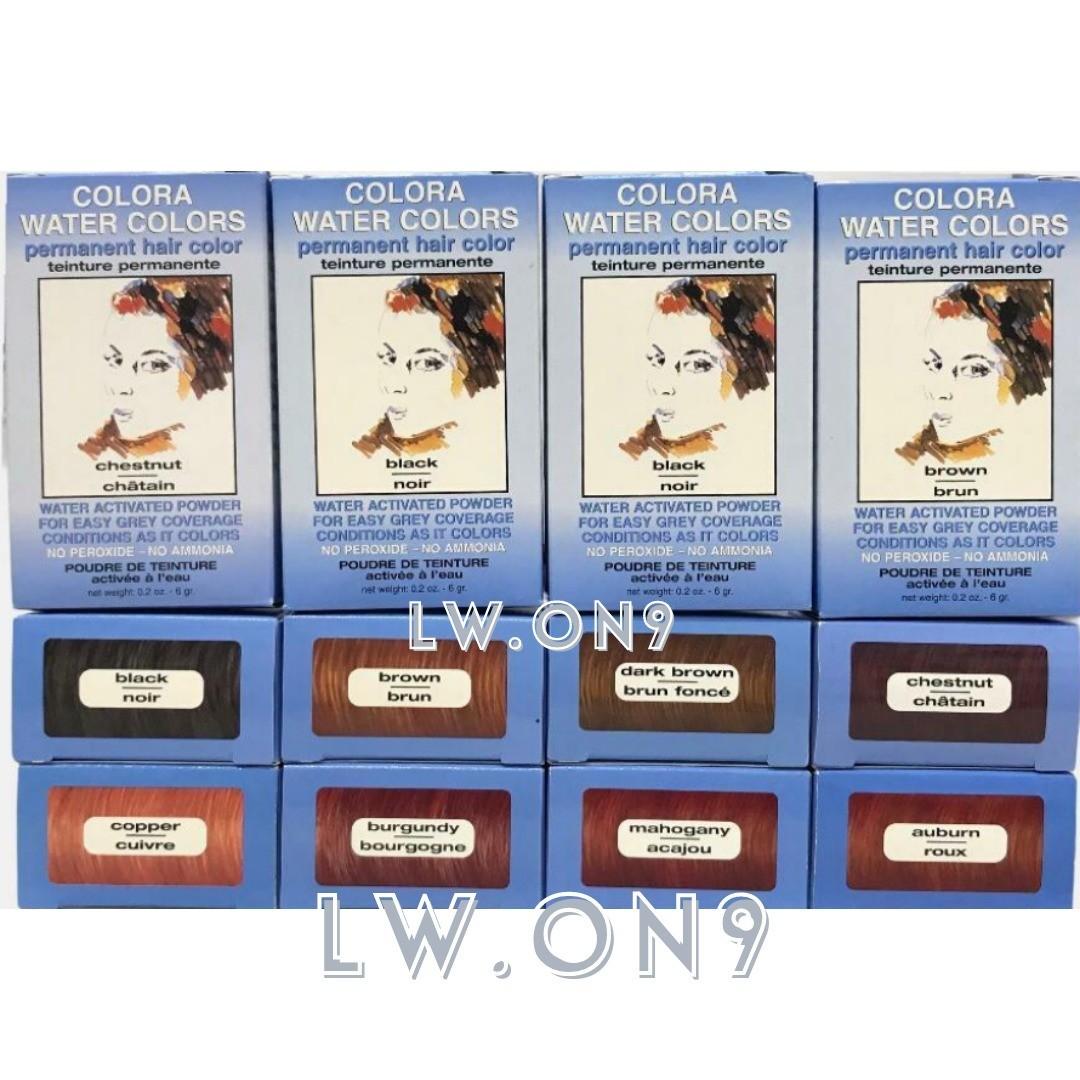 COLORA WATER COLORS PERMANENT HAIR COLOR, Beauty & Personal Care, Hair ...