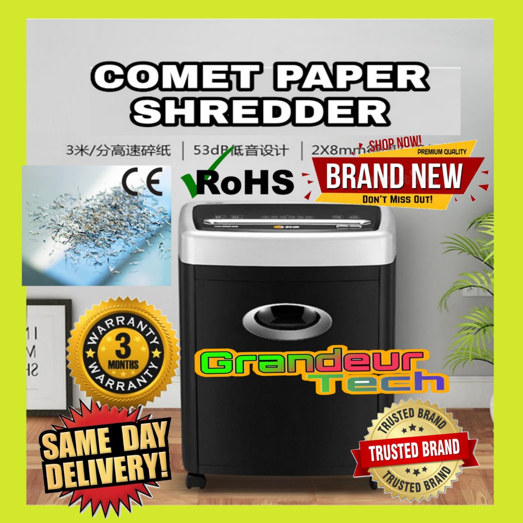 Comet Paper Shredder, Computers & Tech, Office & Business Technology on ...