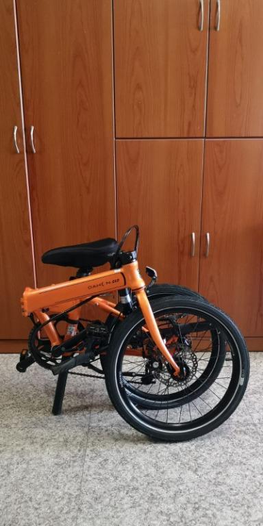 Dahon Launch D8 8-speed foldable bike with jaws hinge, Sports Equipment ...