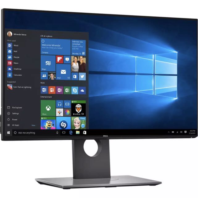 Dell Monitor U2417H ultra sharp, Computers & Tech, Parts & Accessories ...
