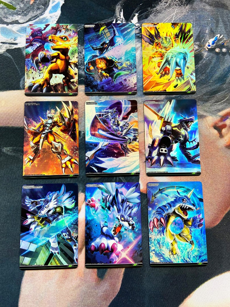 Digimon card diy, Hobbies & Toys, Toys & Games on Carousell