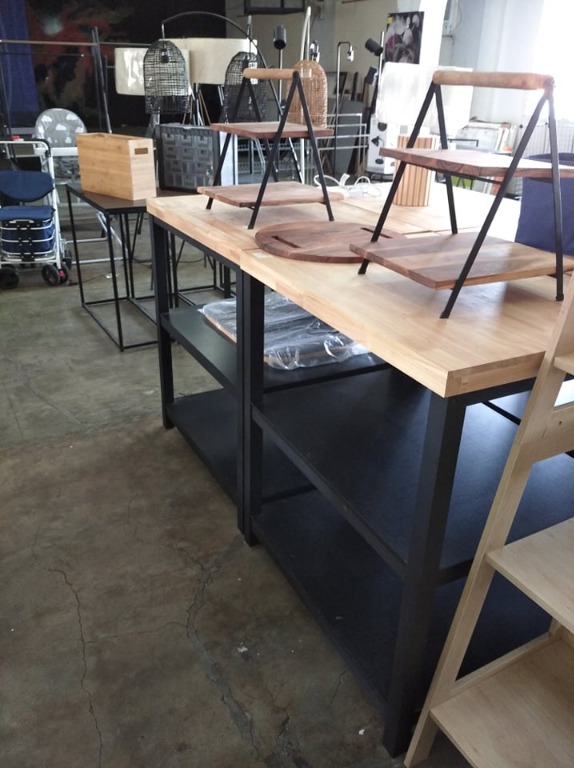 DIRTY KITCHEN TABLE HEAVY DUTY, Furniture & Home Living, Kitchenware ...