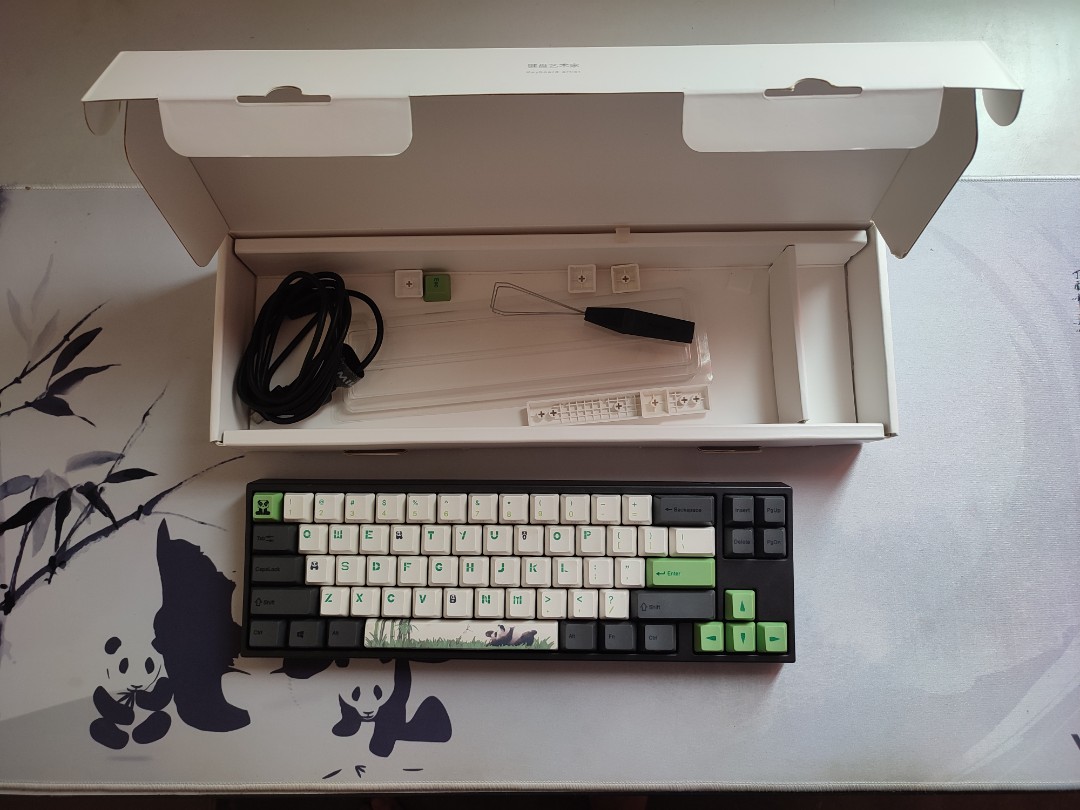 Ducky X Varmilo Miya Pro Panda mechanical keyboard, Computers & Tech ...