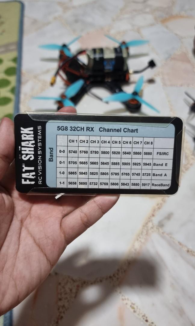 Fatshark raceband receiver v2, Hobbies & Toys, Toys & Games on Carousell