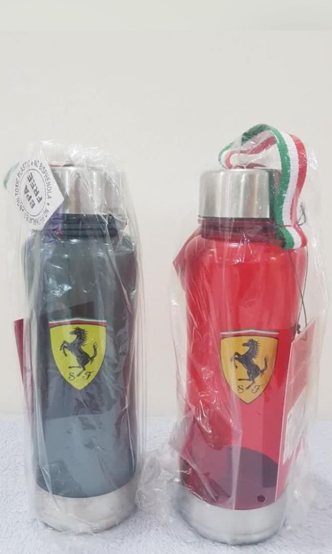 Ferrari Water bottle, Everything Else on Carousell