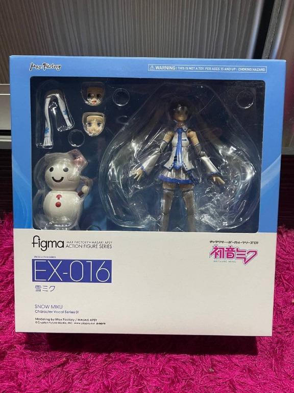 Figma EX-016 Snow Miku, Hobbies & Toys, Collectibles & Memorabilia, Fan Merchandise on Carousell