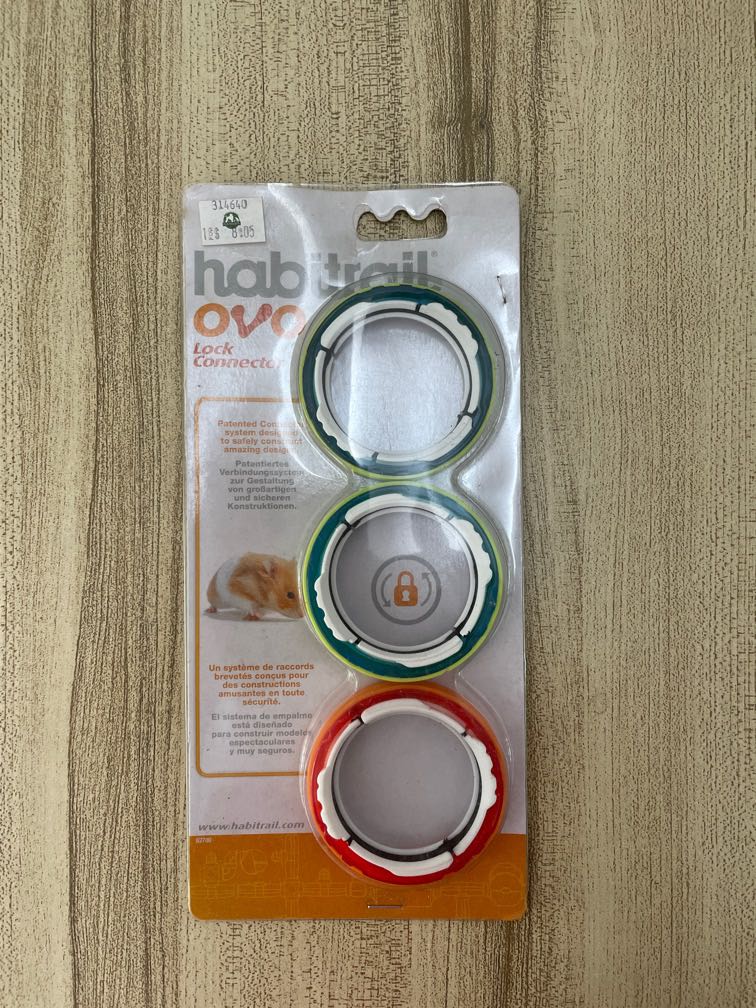 Habitrail OVO Lock Connector, Pet Supplies, Homes & Other Pet ...