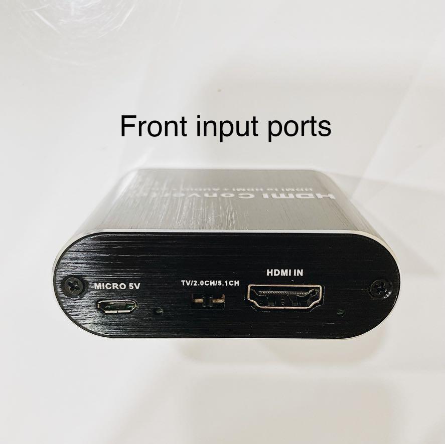 HDMI EXTRACTOR W OPTICAL OUT, Computers & Tech, Parts & Accessories ...