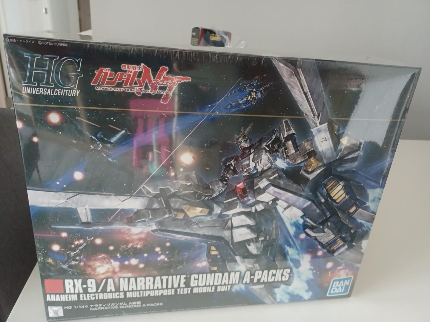 HG 1/144 Narrative Gundam (A-Packs and C-Packs), Hobbies & Toys, Toys ...